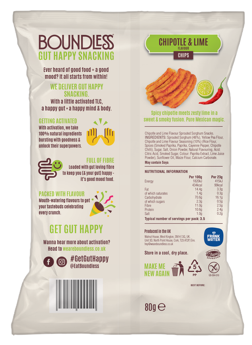 Chipotle & Lime Chips – Boundless Activated Snacking
