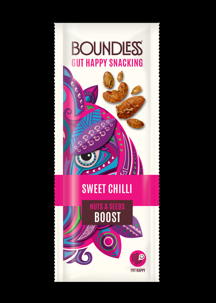 Sweet Chilli Nuts & Seeds Boosts (16 x 25g) – Boundless Activated Snacking